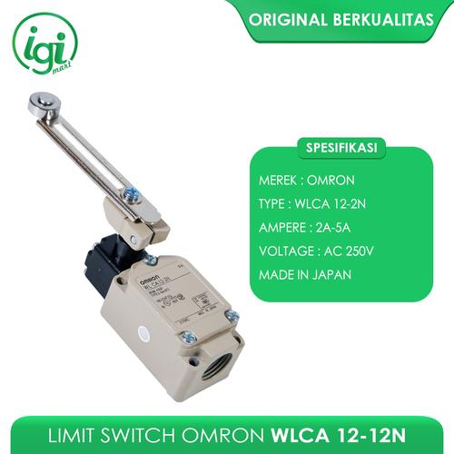 Jual LIMIT SWITCH OMRON WLCA12-2N / LIMIT SWITCH OMR WLCA 12-2N / 12 ...