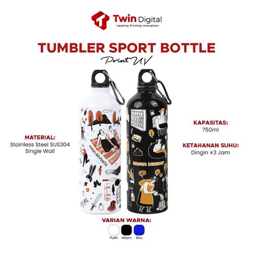 Jual TUMBLER CUSTOM TERMOS NAMA LOGO FULL PRINT - SPORT BOTTLE - polos ...