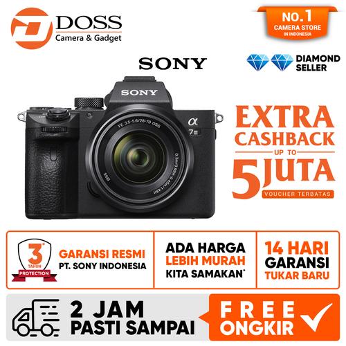 Promo Sony A7III Sony Alpha A7 III kit FE 28-70mm f3.5-5.6 OSS A 7M3 ...