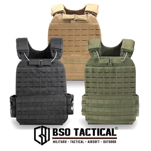 Jual Rompi Tactical Vest Assault Molle Combat Body Armour Laser Cut ...