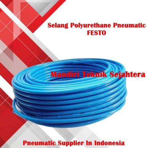 Jual FESTO Selang PU polyurethane tubing PUN-H-12X2-BL 50meter/roll - Jakarta Barat - Mandiri ...