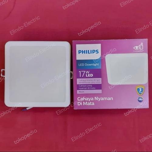 Jual Downlight Panel Philips LED Meson 17W 17watt Kotak - Putih ...