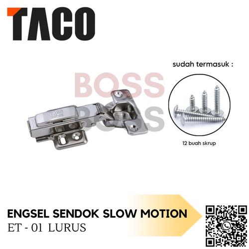 Jual ENGSEL SENDOK TACO LURUS SLOW MOTION STAINLESS ET-01 - Kota ...