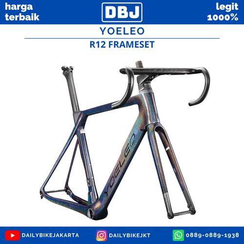 Jual FRAMSET SEPEDA ROADBIKE YOELEO R12 ALLROUND AERO DISC UCI APPROVED ...