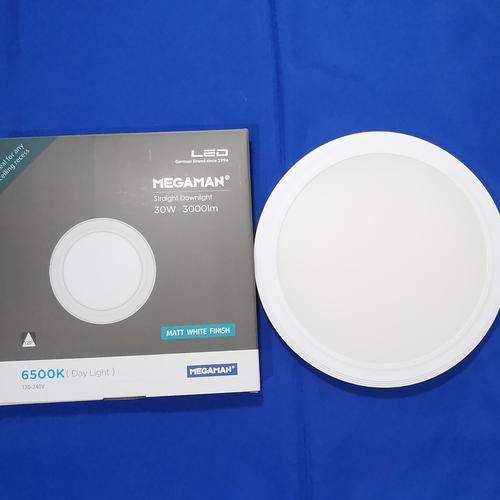 Promo Lampu DownLight Panel OB/OutBow 30W LED Bulat MEGAMAN - 6500k ...