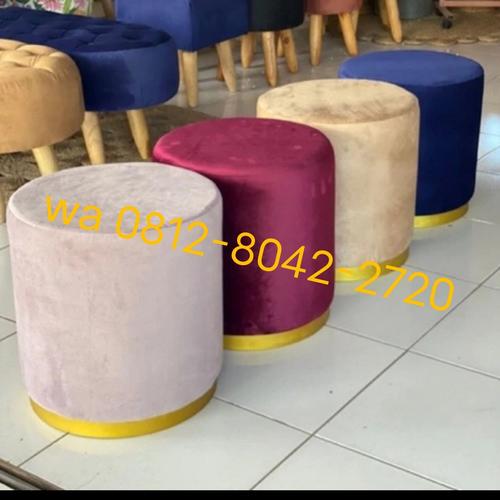 Jual sofa puff bulat sofa stool event pameran - Kab. Tangerang ...