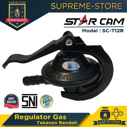 Jual STARCAM DESTEC Regulator Kompor Gas LPG 3-12 Kg Tekanan Rendah SC ...
