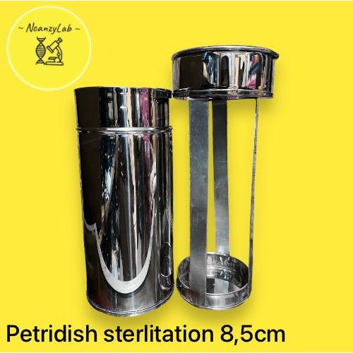 Jual Petridish Sterilisation Cylinder Tabung Sterilisasi Cawan Petri 60 ...