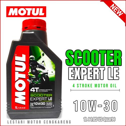 Jual MOTUL Oli Motor SCOOTER EXPERT LE 4T 10W30 - 0,8 l - Jakarta Barat ...