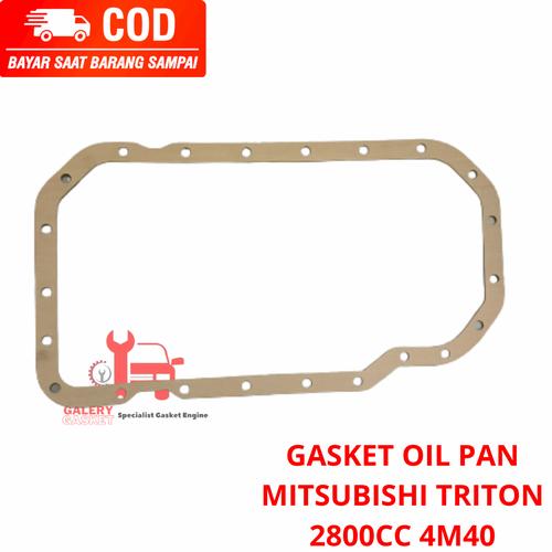 Jual PAKING CARTER PACKING BAK OLI MITSUBISHI TRITON 2800CC MESIN 4M40 ...