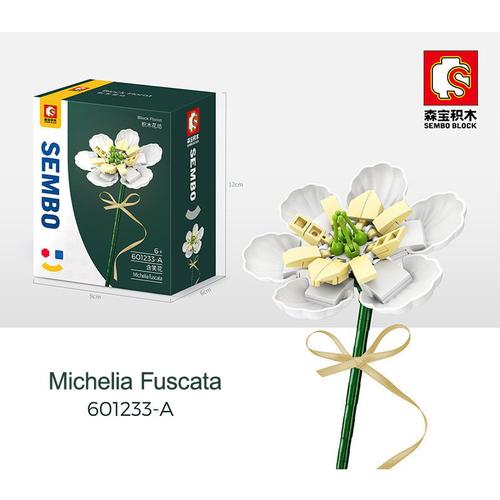 Jual Sembo Flowers Florist Bunga Brick Block Balok Kado anak - Toy ...