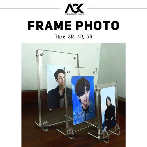 Jual Frame Foto Akrilik / Bingkai Foto Custom - 8mm, 4R - Kota Surabaya ...