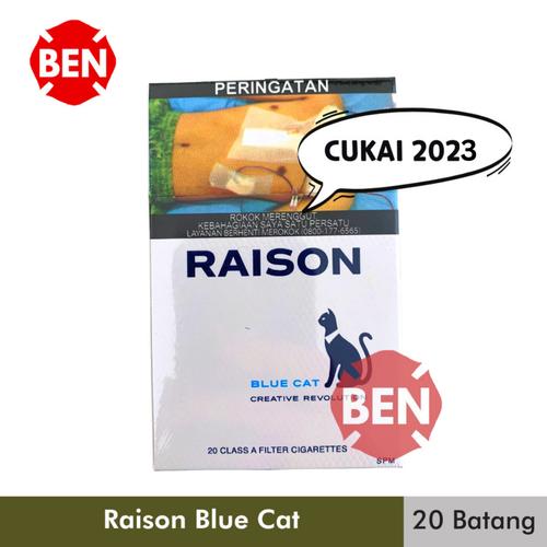 Jual Rokok RAISON BLUE CAT 20 BATANG - Putih White Korea Korean Pak ...