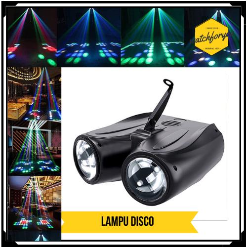 Promo Lampu LED Laser Lighting Panggung Lampu Disko RGB Disco Kontrol ...