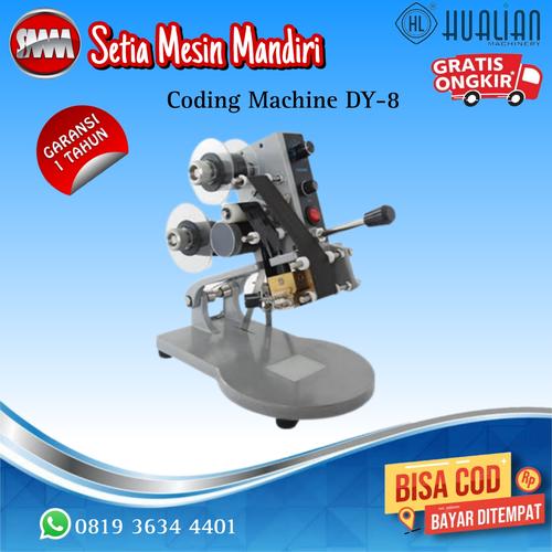Jual Mesin Coding Cetak Tanggal Kadaluarsa Manual DY-8 HUALIAN Murah - Jakarta Barat - Setia ...