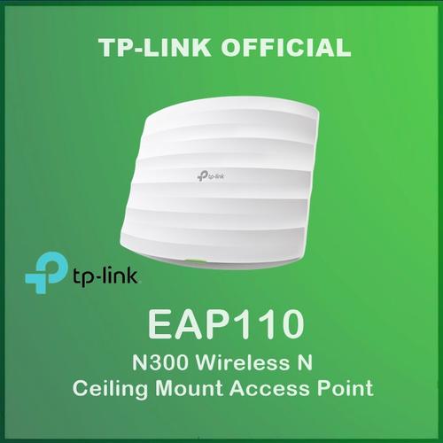 Jual Tp-Link EAP110 N300 Wireless N Ceiling Mount Access Point EAP 110 ...