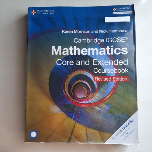 Jual Cambridge IGCSE MATHEMATICS core and extended Coursebook REVISED editi - Jakarta Barat ...