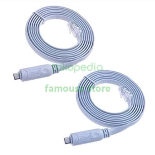 Jual Kabel console Cisco FTDI 1.8 meter USB to RJ45 console to Cisco ...