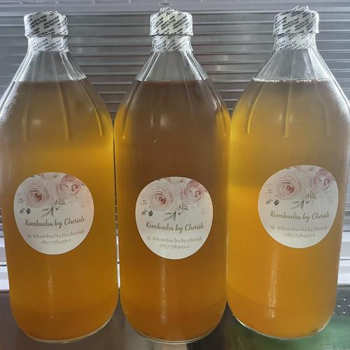 Jual Kombucha, teh fermentasi 1 liter botol kaca - Jakarta Timur ...