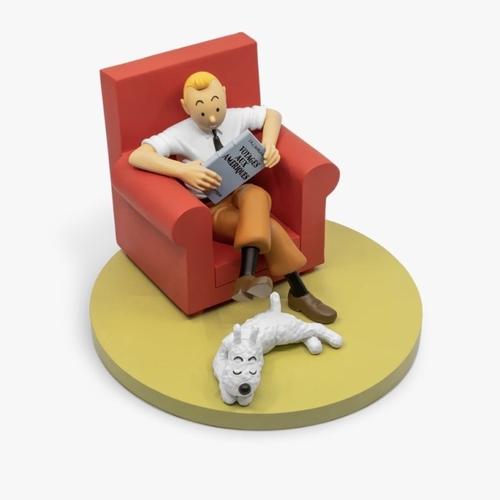 Jual Tintin Box Scene Tintin at home - The Adventures of Tintin - Kota ...