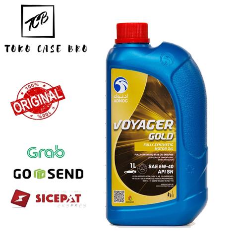Jual Adnoc Voyager Gold 5W30/5W40 FullSynthetic Oli Mesin Motor&Mobil ...