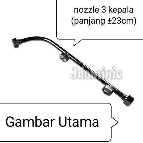 Jual Nozzle 3 Lubang Semprotan Semprot Air Hama Bentuk Kipas Tu26 Nosel ...
