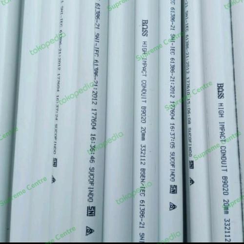 Jual Pipa Conduit BOSS 20mm / Pipa Boss 20 mm PVC Listrik - Jakarta ...