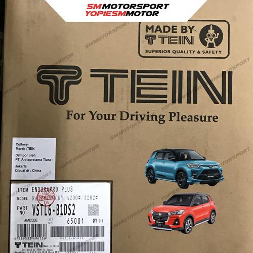 Jual Tein Endurapro Plus RAIZE ROCKY Shock Shocks Shockbreaker - 1 SET ...