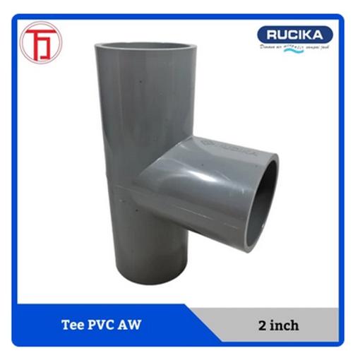 Jual Sambungan | Fitting Pipa Tee PVC AW 2 inch RUCIKA - Kota Palembang - Bolting & Mechanical ...