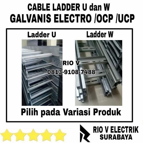 Jual CABLE LADDER U dan W 300X100X2400 1,2mm Kabel HDG HOTDIP GALVANIS ...