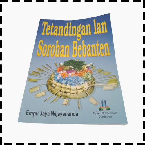 Jual Buku Banten Tetandingan Lan Sorohan Bebanten Agama Hindu Empu Jaya ...