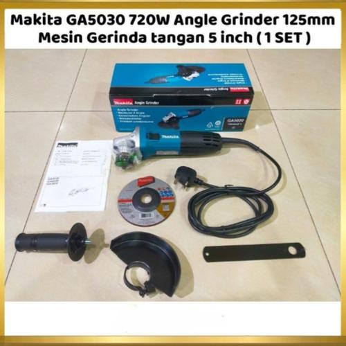 Jual Mesin Gerinda tangan 5 inch Makita GA5030 GA 5030 Angle Grinder ...
