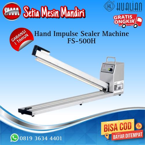 Jual Mesin Hand Impulse Sealer Penyegel Plastik FS-500H HUALIAN ...