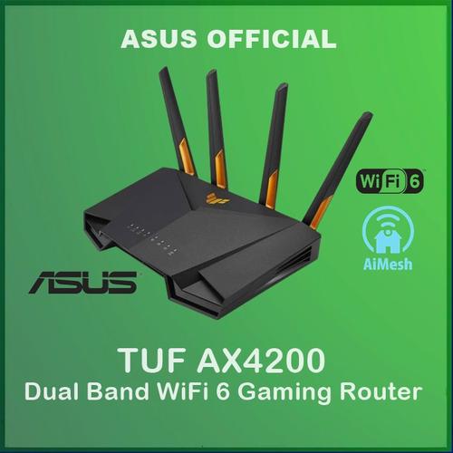 Promo ASUS TUF Gaming AX4200 Dual Band WiFi 6 Gaming Router TUF-AX4200 ...