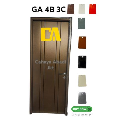 Jual Pintu Baja Minimalis 4 Garis Tekuk GA-4B Steel Door Handle HAMPTON ...