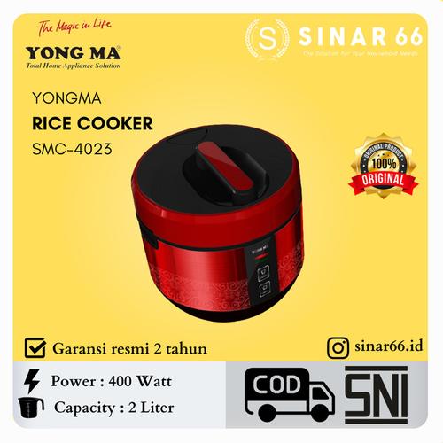 Promo YONG MA / YONGMA RICE COOKER MAGIC COM SMC-4023 SMC4023 - Perak Cicil 0% 3x - Kota ...