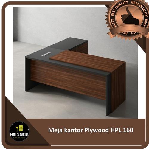 Jual Meja Kantor Plywood HPL Meja tulis, meja kerja , meja L shape ...