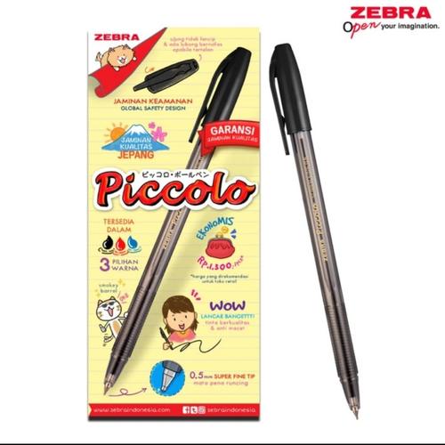 Jual Pen PICCOLO Zebra Pena Pulpen Ballpoint 0.7 Picolo Picollo PER ...