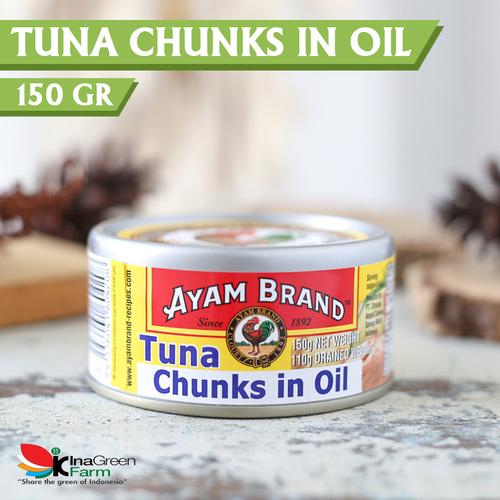 Jual Ikan Tuna Kaleng Chunk In Oil 150gr Ayam Brand Bandung - Kota ...