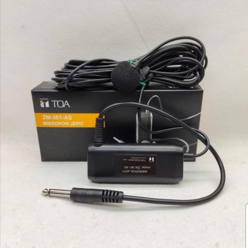 Jual Mic Toa ZM-361 Mic Clip On Imam Masjid ZM361 Original - Jakarta ...