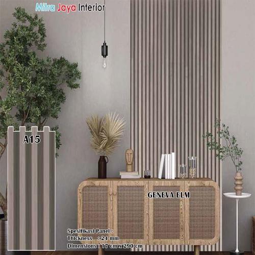 Jual kisi kisi kayu pvc wall panel echo A15/ Batang - Jakarta Pusat ...