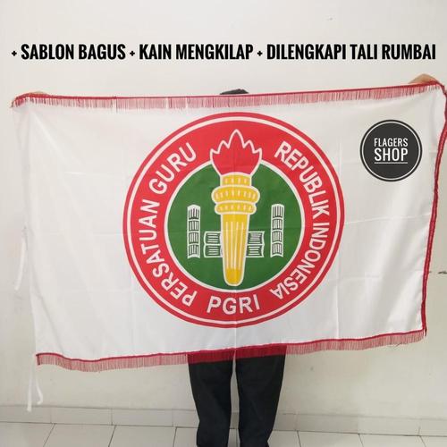 Jual asli Bendera Ruangan PGRI 90x135 cm - Ukuran Besar - Jakarta Pusat ...