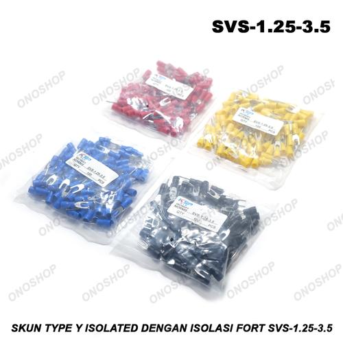 Jual Skun Type Y Isolated Dengan Isolasi FORT SVS-1.25-3.5 - Biru ...