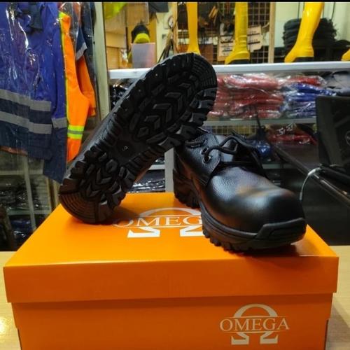 Jual Sepatu Safety Omega 103 Hitam / Sepatu Safety Kerja Proyek - Hitam ...