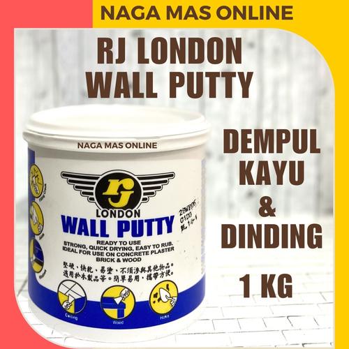 Jual DEMPUL TEMBOK RJ 1 KG / WALL PUTTY INSTANT / DEMPUL DINDING ...