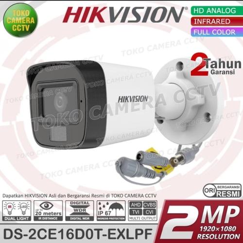 Jual KAMERA HIKVISION OUTDOOR 2MP COLORVU DS-2CE16DOT-EXPLF - Jakarta Barat - CCTVTOP | Tokopedia