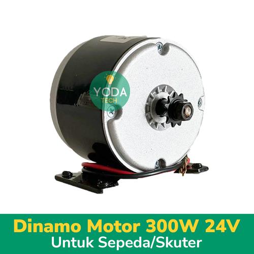 Jual Dinamo Motor Listrik Sepeda/Scooter/Skuter 300W 24V - Kota ...
