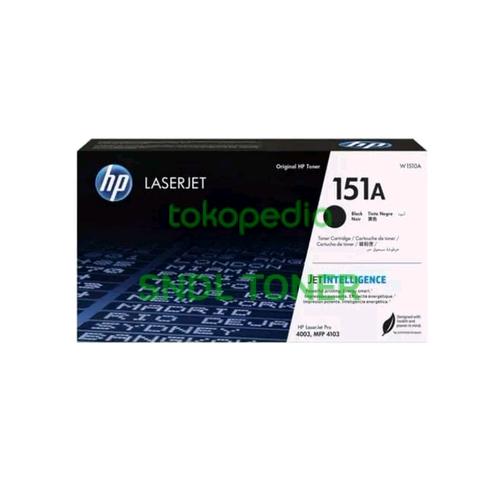 Jual HP LASERJET 151A BLACK (W151A) ORIGINAL 100% HP LASERJET PRO 4003W ...