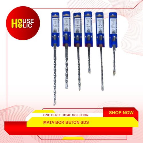 Jual Mata Bor Beton Tembok Kramik / Mata Bor SDS Plus Drill Bit - 10 x ...