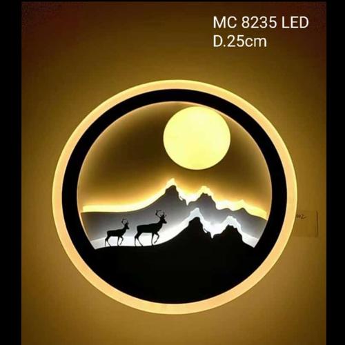 Jual Lampu Hias Dinding / Plafon Minimalis Modern Lamp Led 3Colour - MC 8236 Led - Jakarta Utara ...